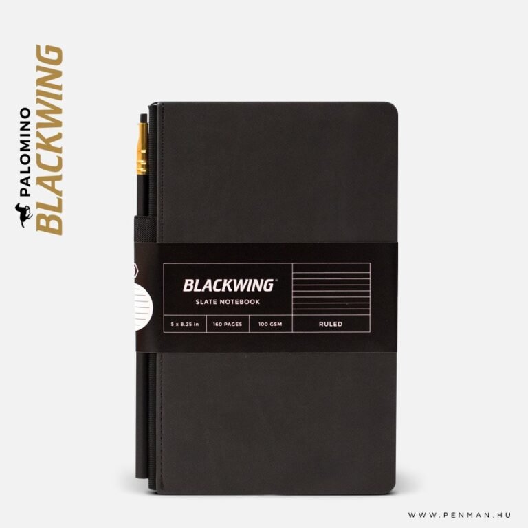 Blackwing notebook Slate fekete - vonalas