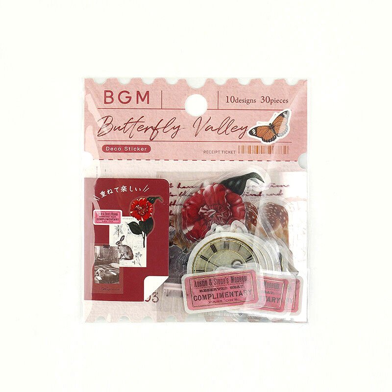BGM matrica vintage red
